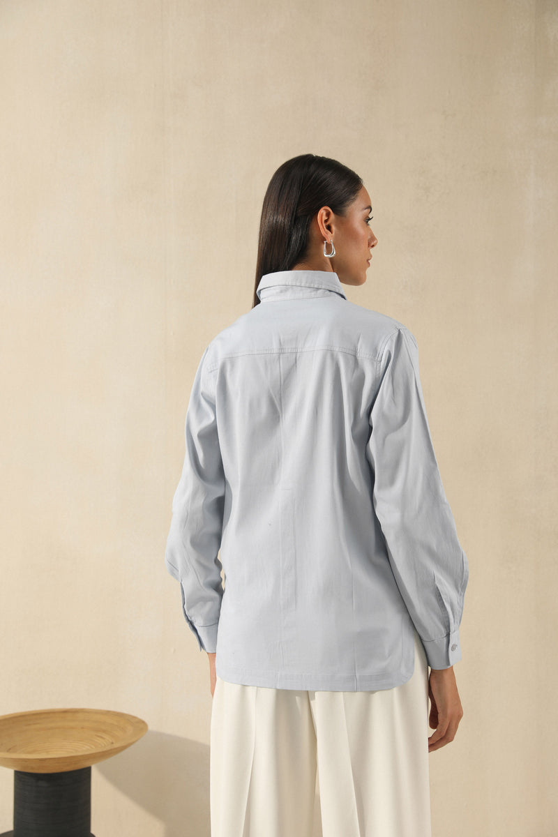 Oversize Shirt: Elevate Your Workwear Style - Primal Gray