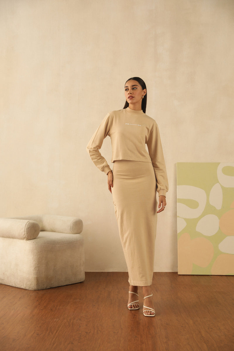 Cozy Organic Co-Ord Set for Women – Primal Gray