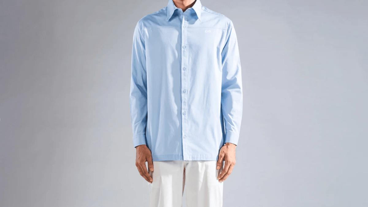 5 Ice Blue Shirt Combinations For Men [Casual + Formal]