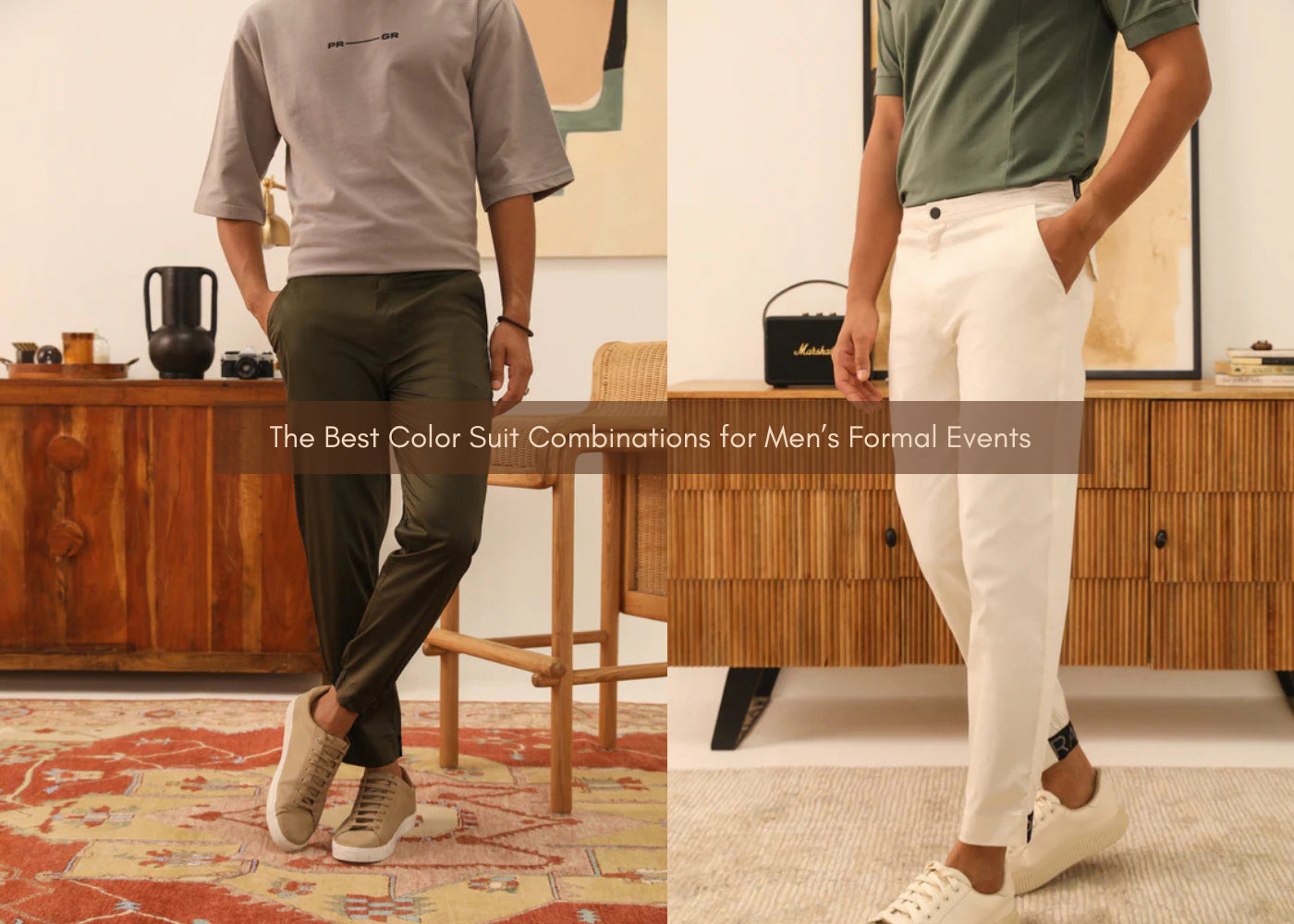 The Best Color Suit Combinations for Men’s Formal Events