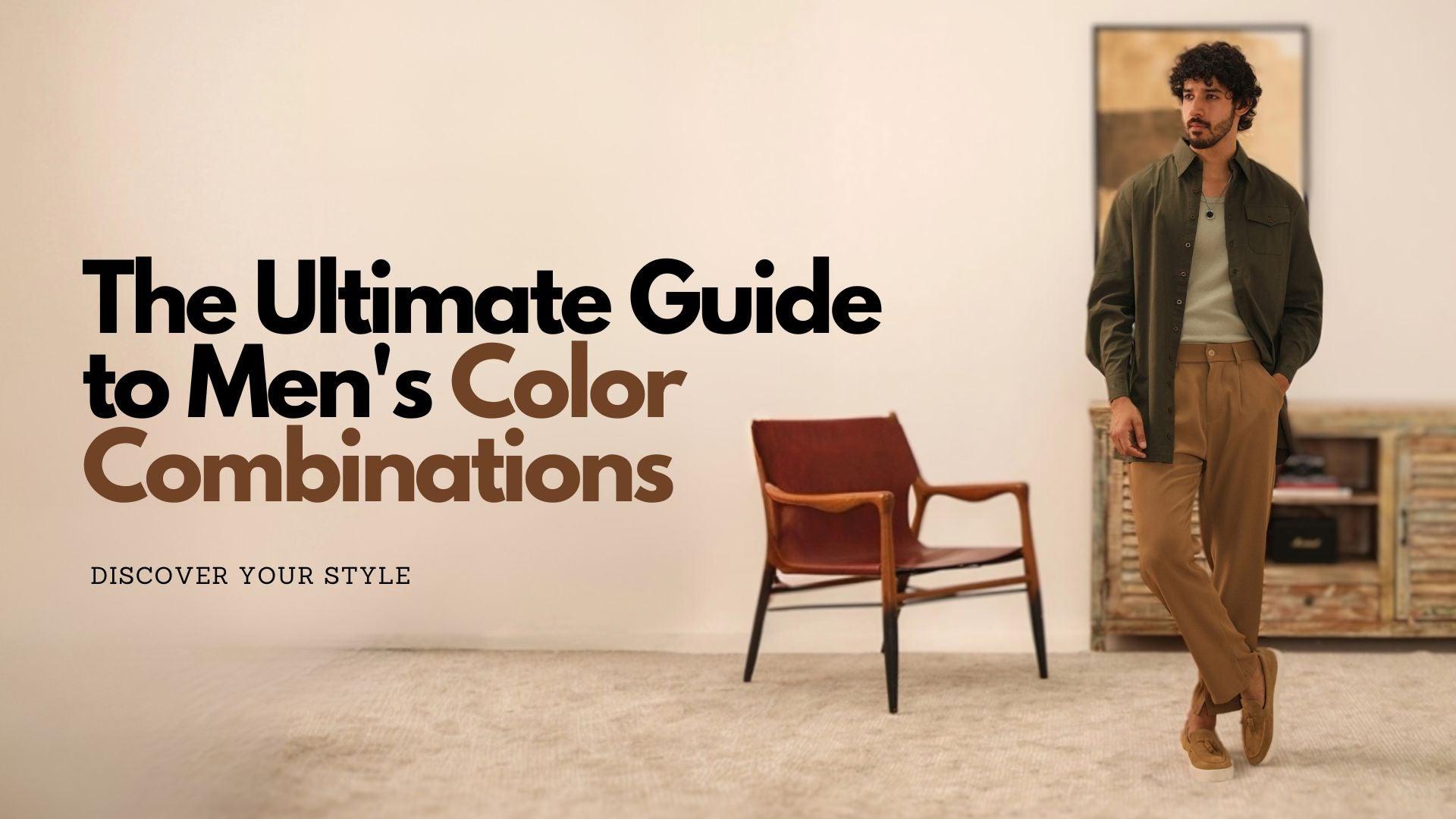 The Ultimate Guide to Men's Color Combinations – Primal Gray