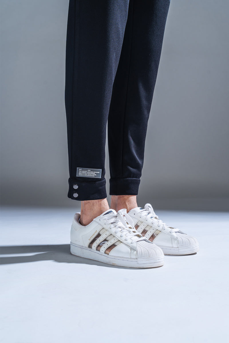 Asymmetrical Pants- Black Pants for men – Primal Gray