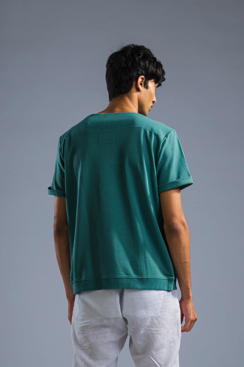 Rib Neck T-Shirt: Buy Premium Organic Cotton Tees