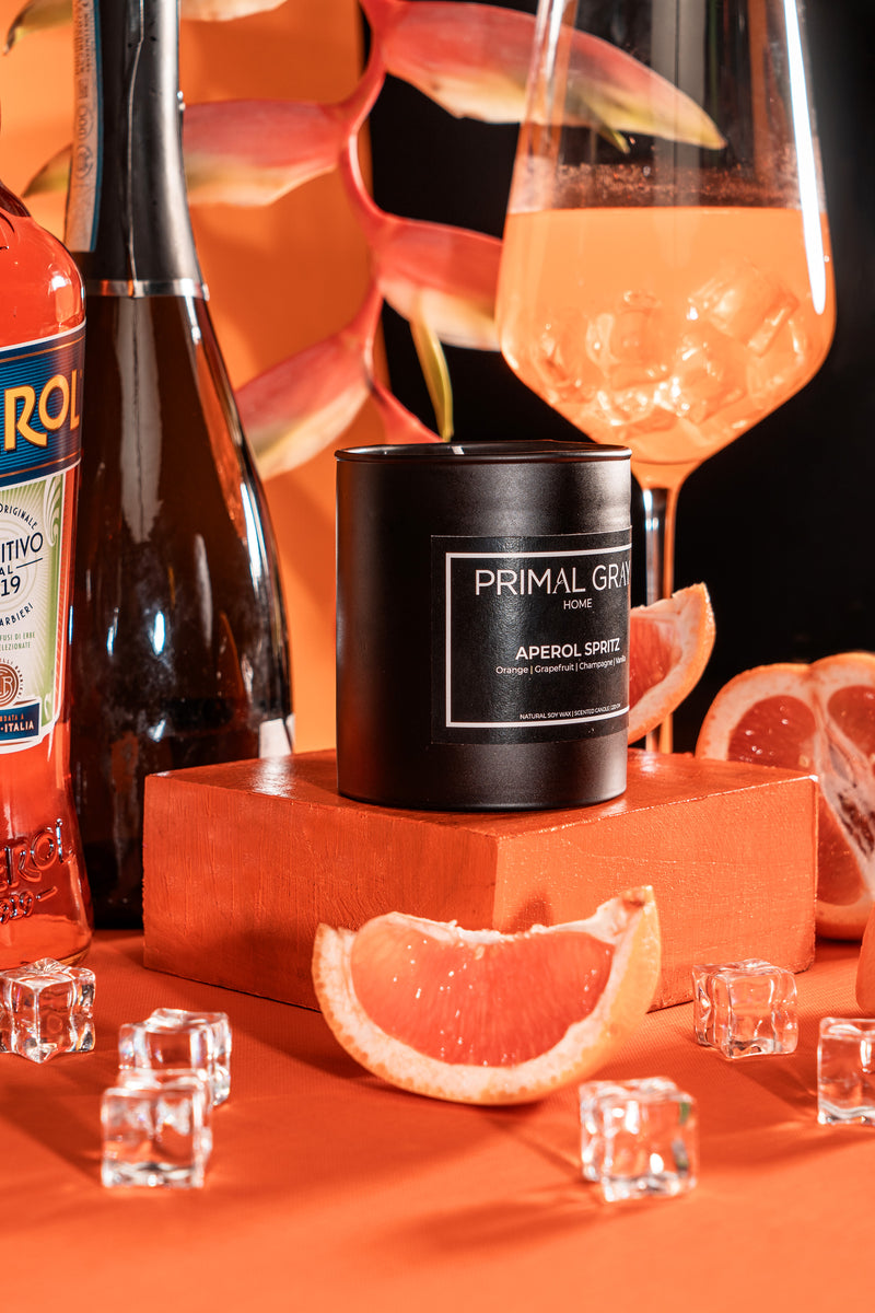 Best Quality Aperol Spritz Candle Online In India – Primal Gray