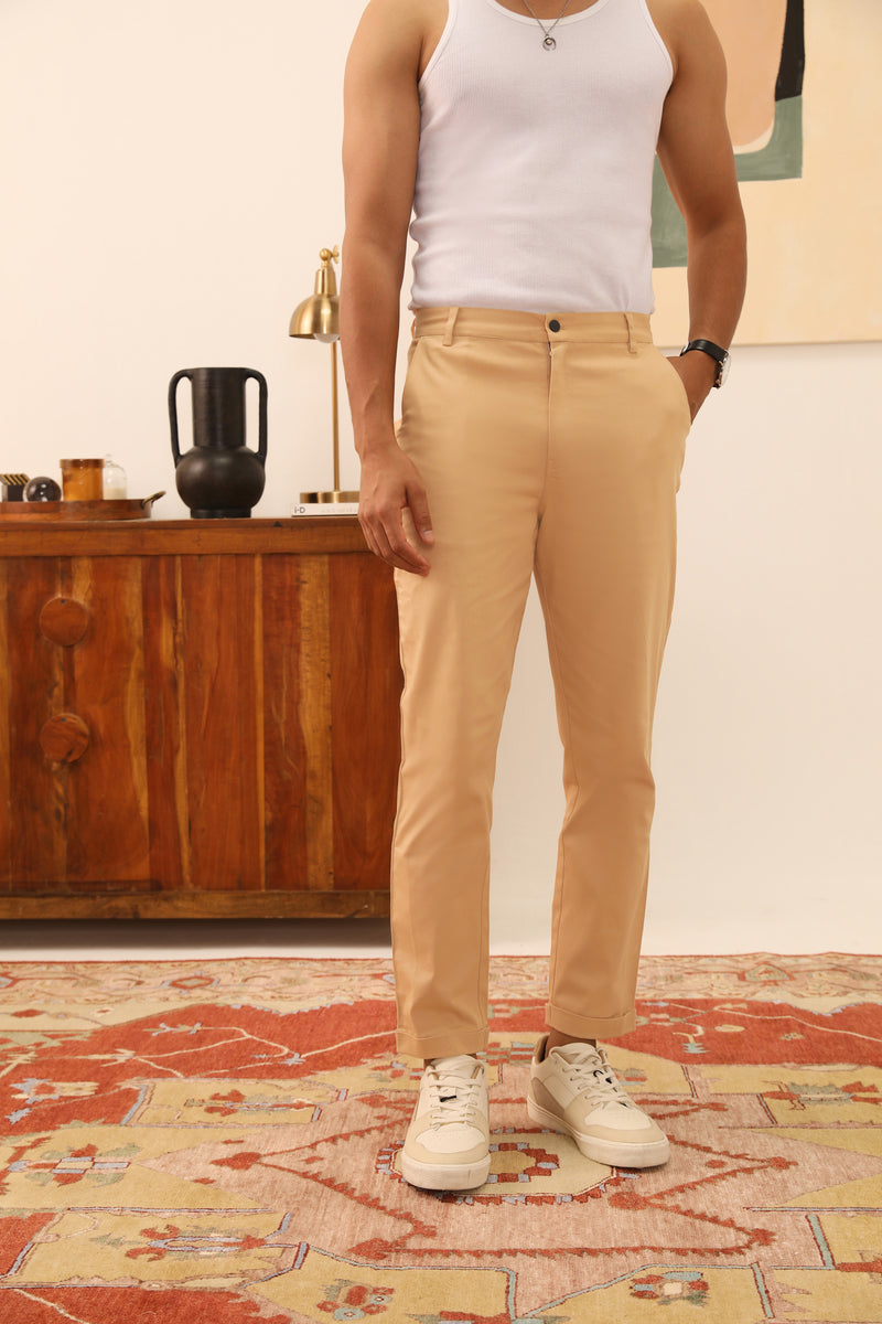 Slim Fit Chinos High Quality Cotton – Primal Gray