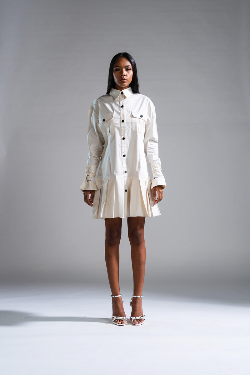 Shirt Dress – Primal Gray