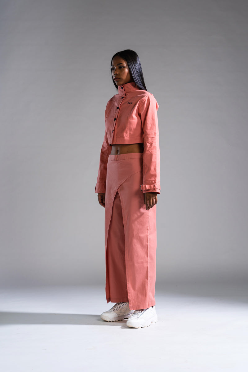 Stylish & Trendy Coral Cropped Summer Jackets For Women [Organic Fair ...